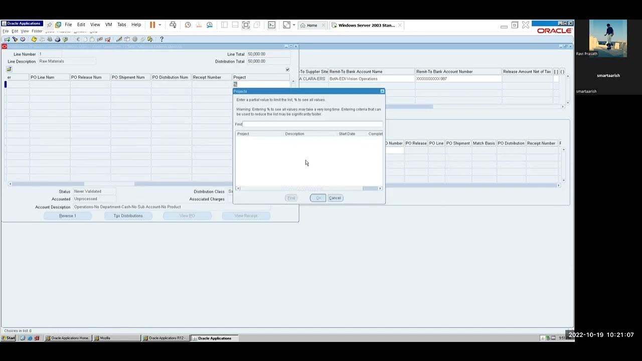 Oracle Functional Tutorials - Financials - Oracle R12 AP setups 2 - YouTube