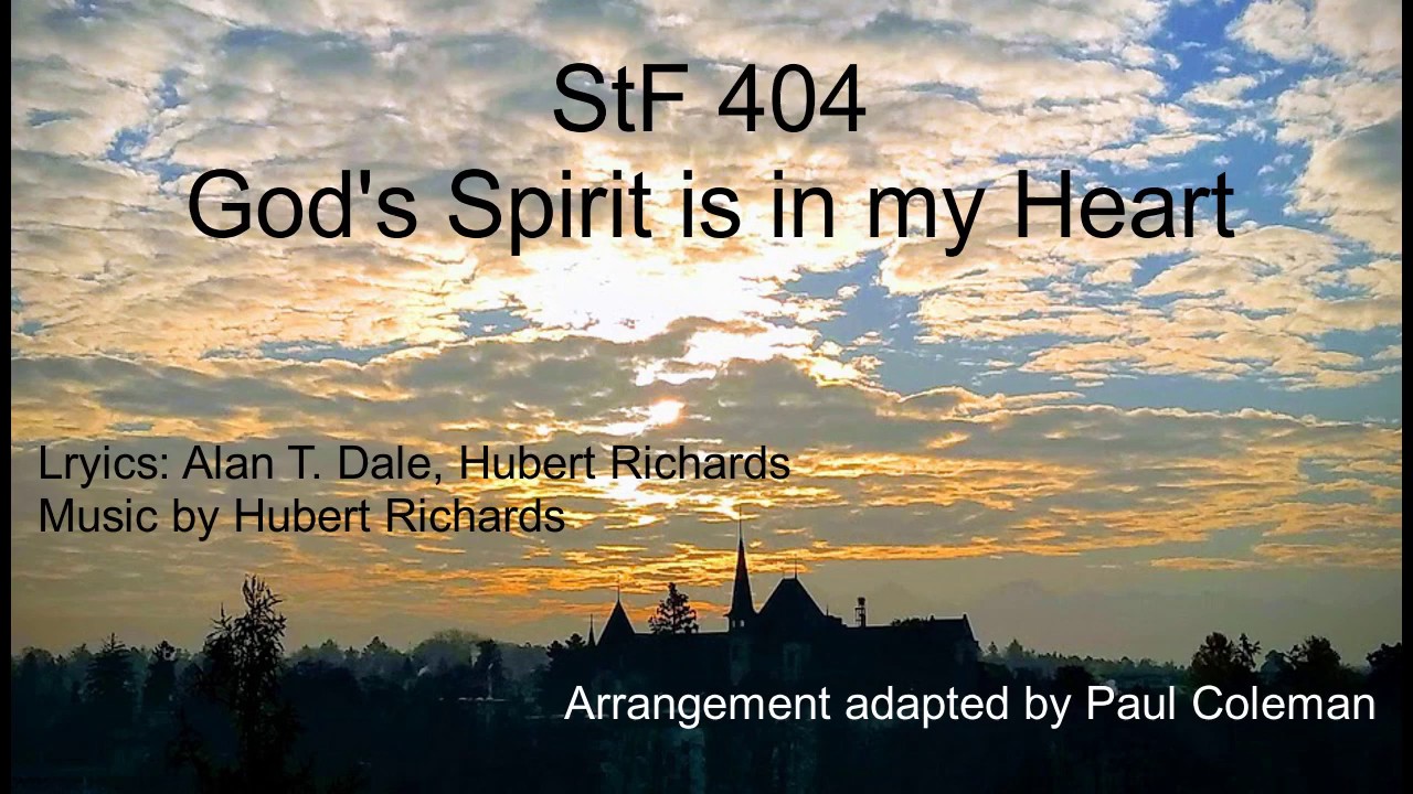 God's Spirit is in my heart - YouTube