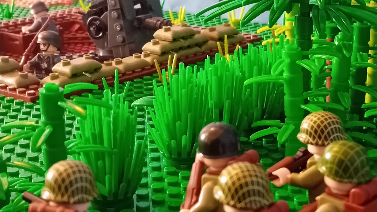 Lego WW2 - Battle in trenches - YouTube