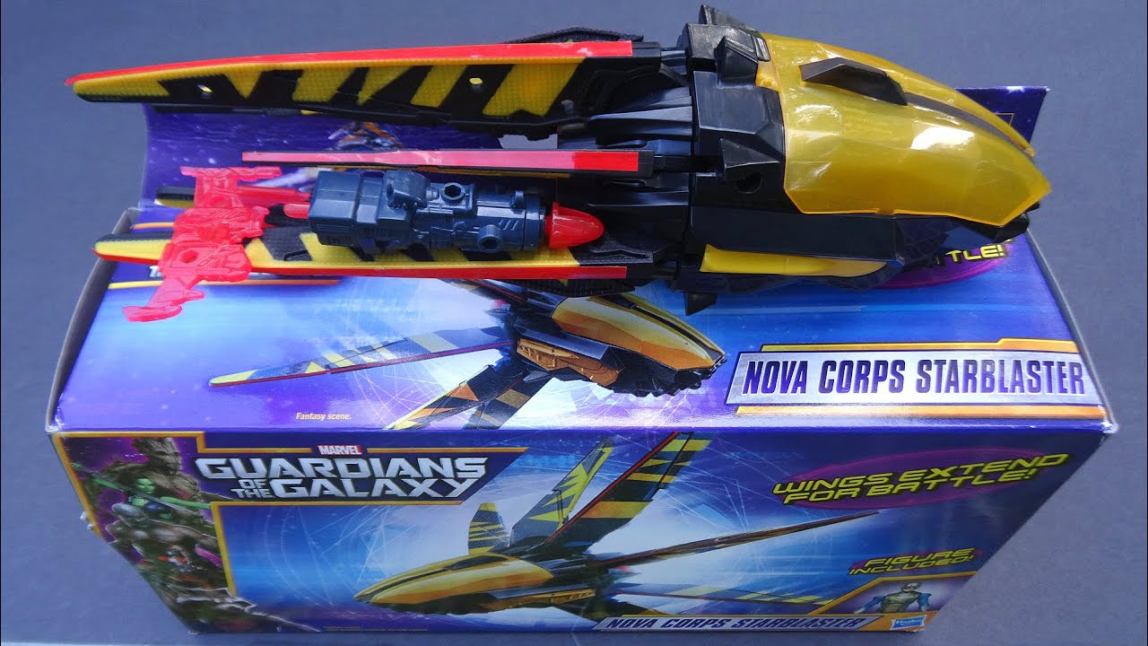 Opening: Guardians of the Galaxy NOVA CORPS STARBLASTER - YouTube