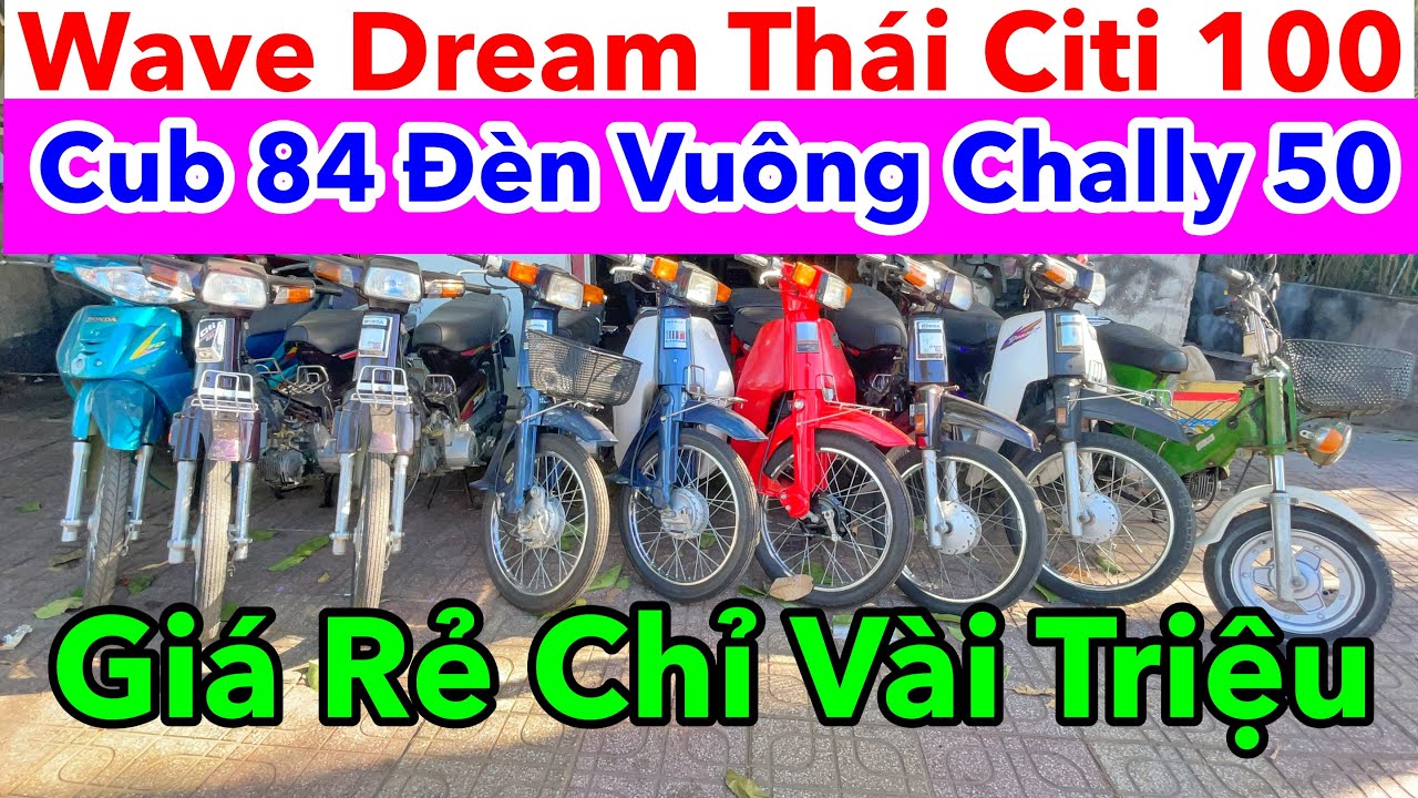 Giới Thiệu Kho Xe Wave Citi 100 Cub 84 Đèn Vuông Chaly 50cc Có Đề Giá ...