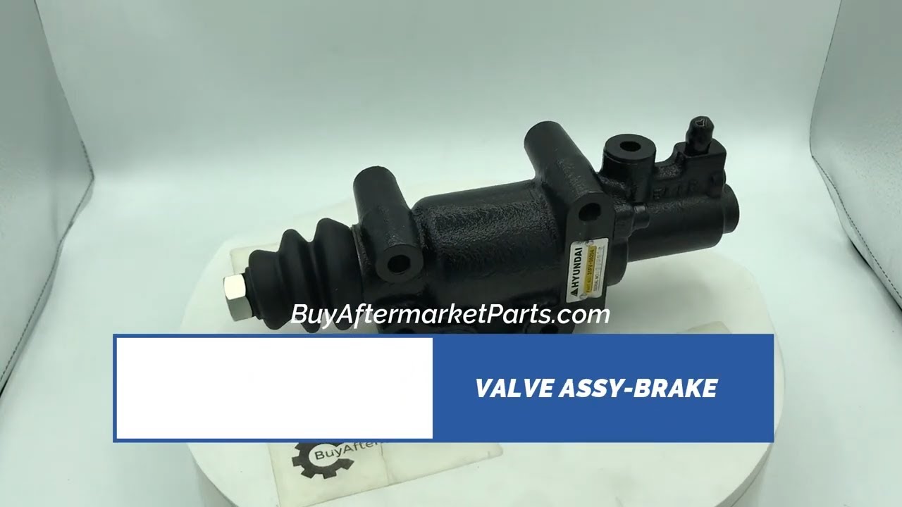 VALVE ASSY BRAKE 360° Product View - YouTube