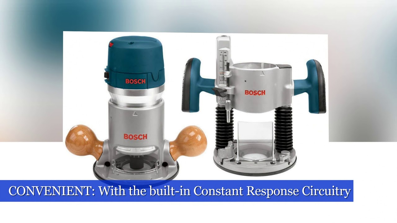 Bosch Router Power Tools 1617EVSPK - Combination Plunge, Fixed Base ...