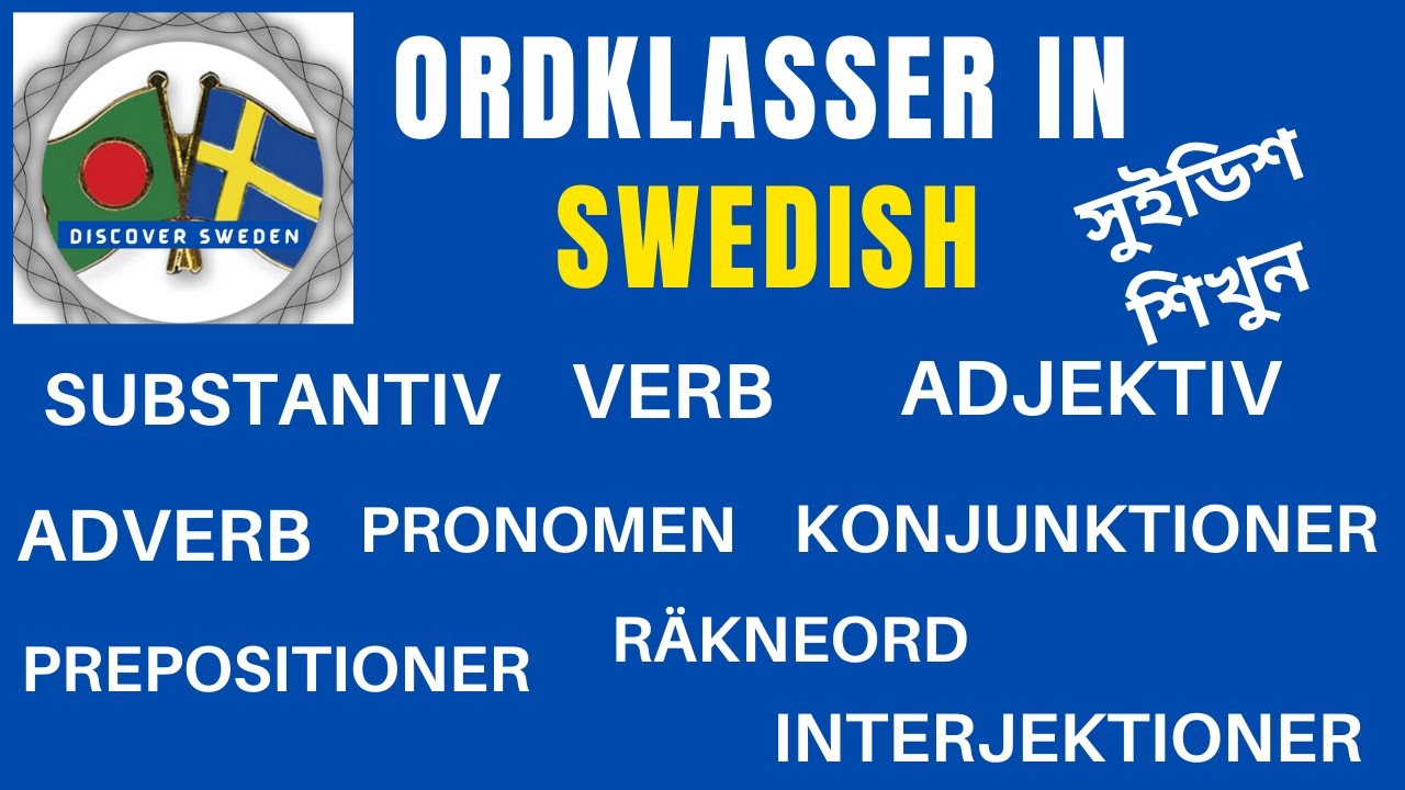 Learn Swedish For Beginners | Learning Swedish | Swedish Language | SFI ...