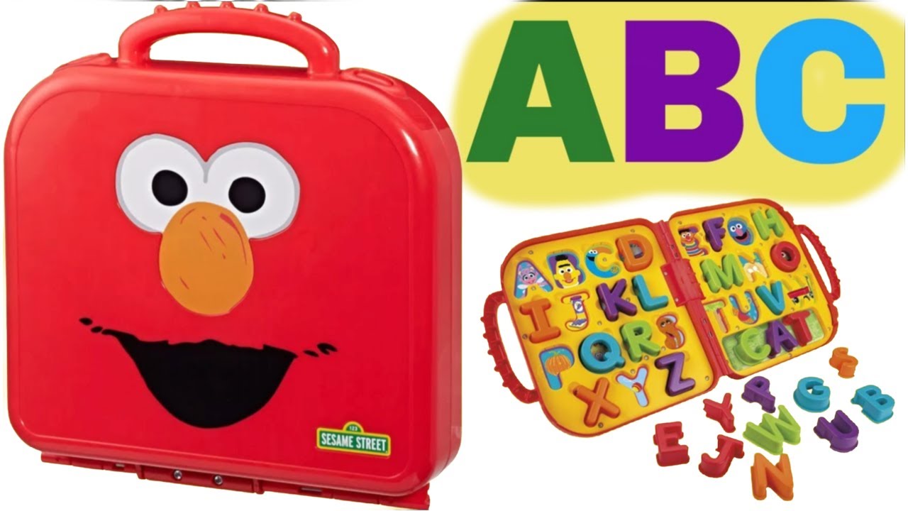 Letters of the Alphabet with Sesame Street Elmo & Friends - YouTube