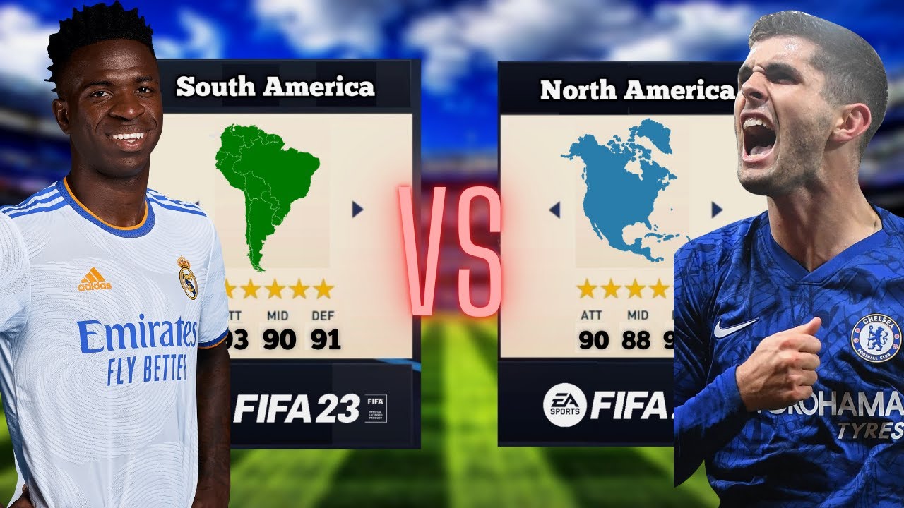 South American vs North American in FIFA 23 - YouTube