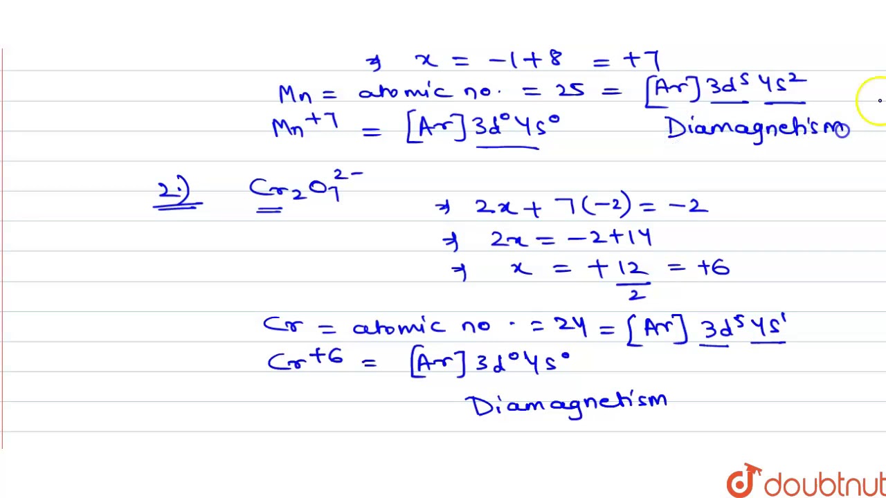 Which one of the following ions exhibits d-d transition and ...