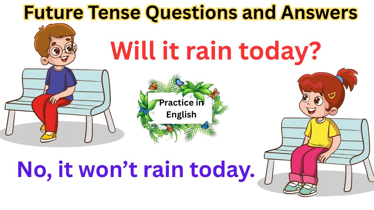 Future Tense Questions and Answers | Learn English Speaking | English ...