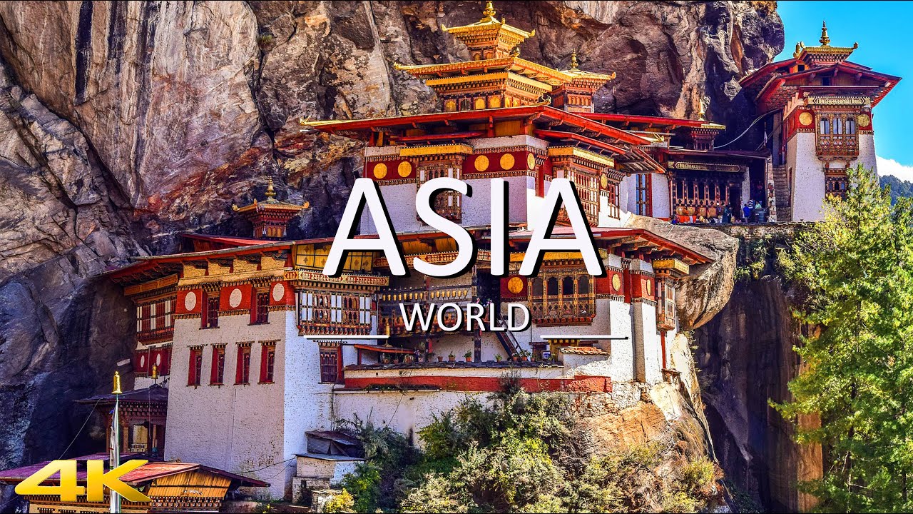 ASIA (4K UHD) - relaxing music for meditation and sleep. Video with ...