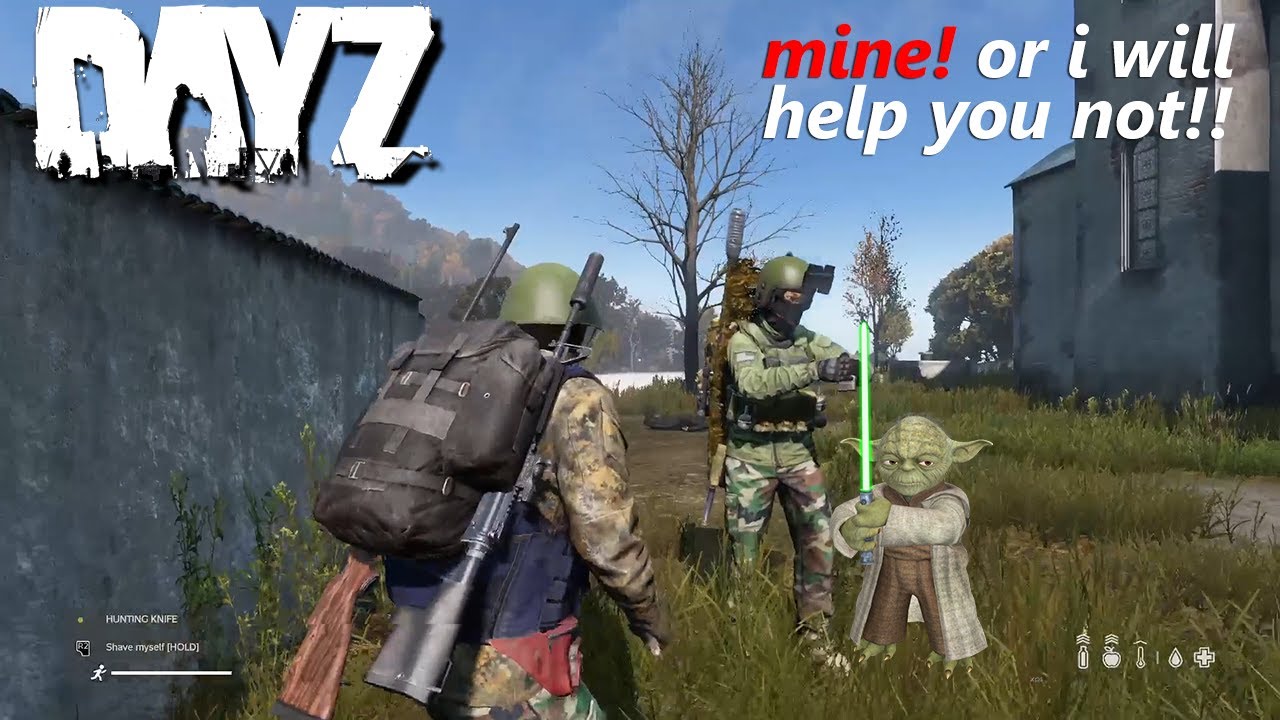 DayZ: Dude BANNED FROM SERVER for YODA IMPRESSION! #dayz - YouTube