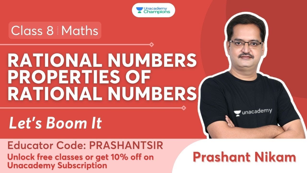 Rational Numbers | Properties of Rational Numbers | Class 8 Math's ...