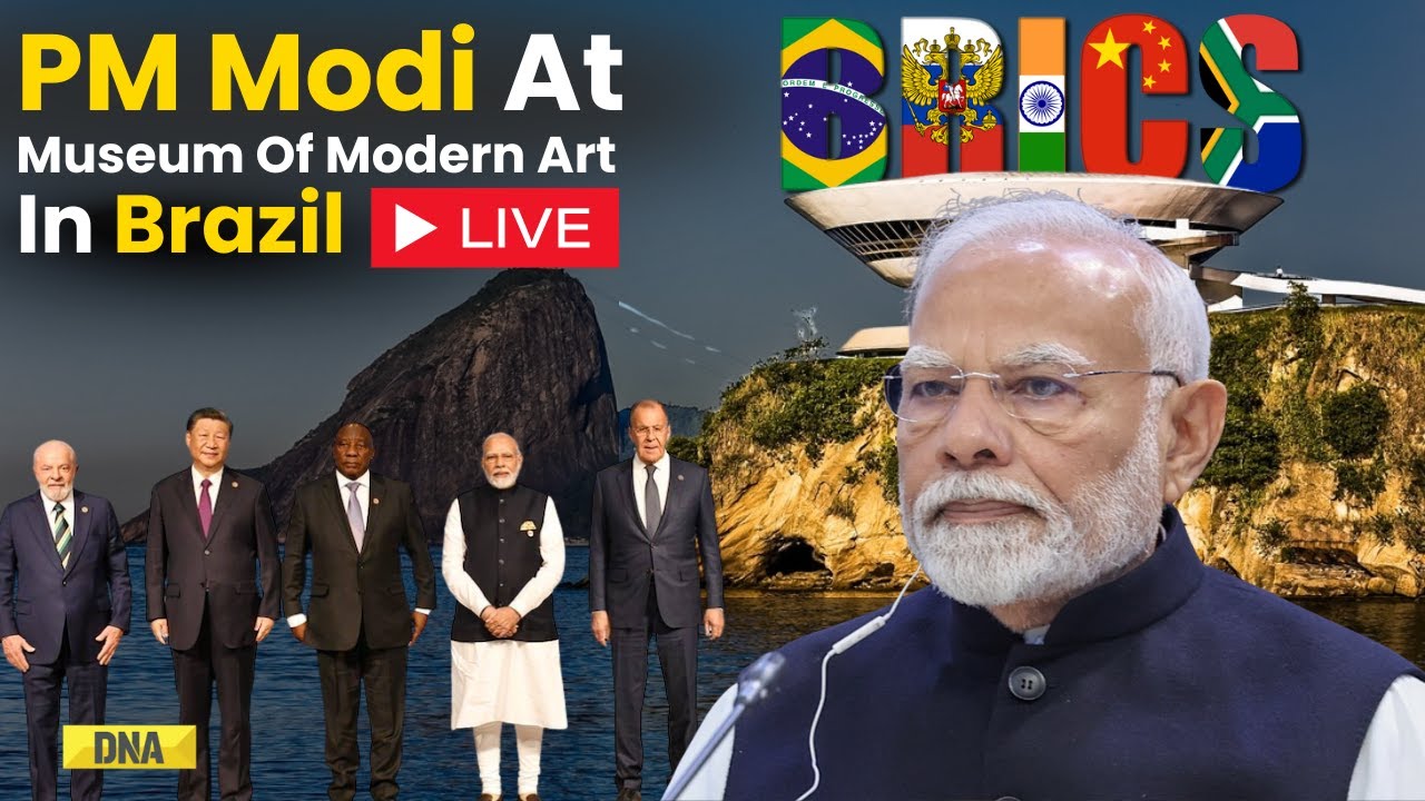 PM Modi Live: PM Narendra Modi Arrives At Rio Museum To Attend BRICS ...