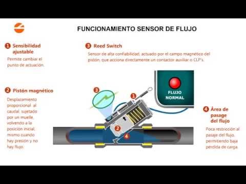 Sensor de Flujo con Pistón Magnético ICOS - YouTube