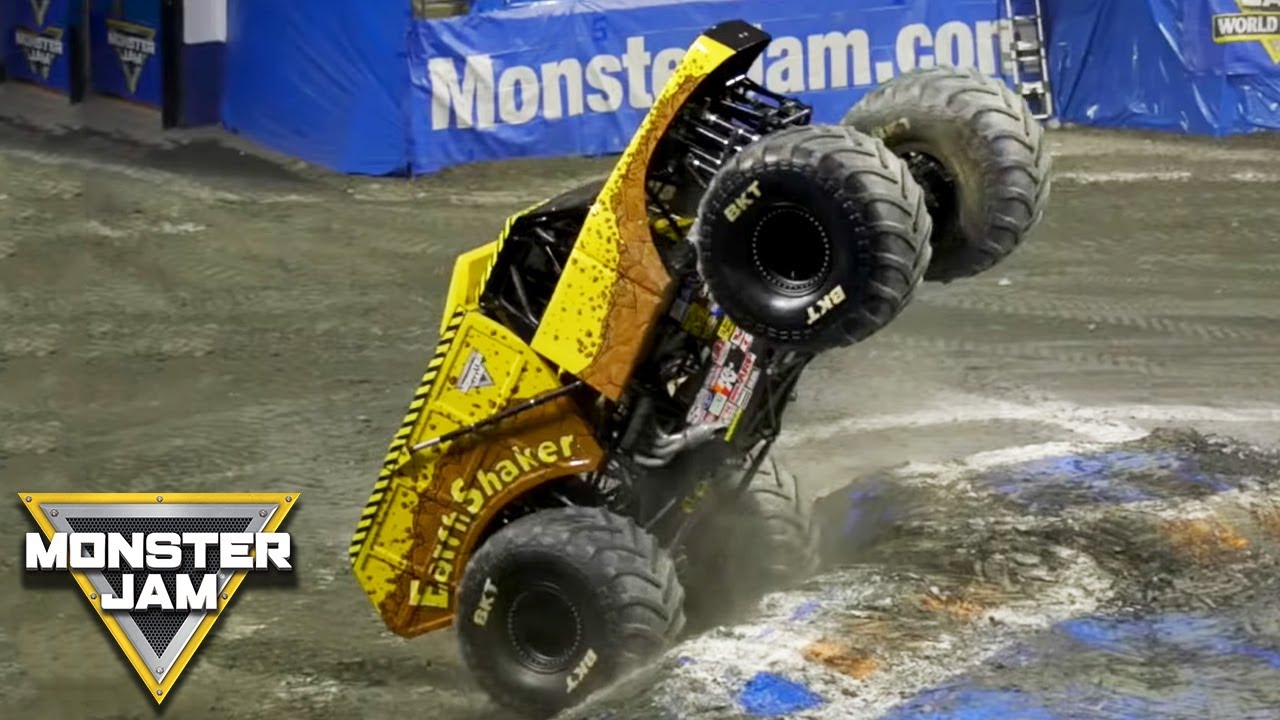 Top moments and best of EarthShaker Monster Truck Compilation | Monster ...