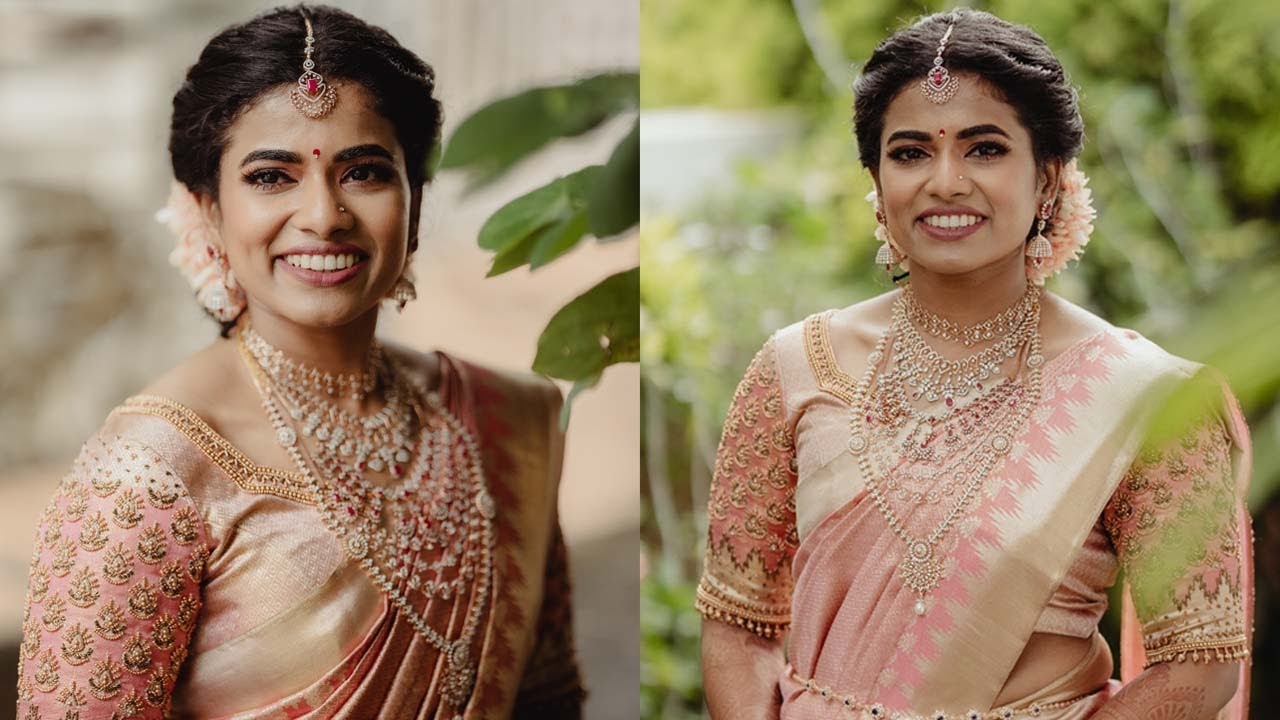 Diamond Bridal Jewellery Dubai Malayali Bridal Makeup I Kerala Wedding ...