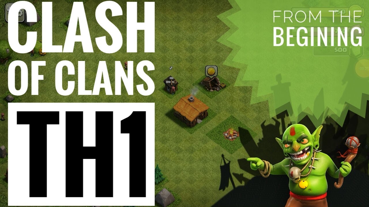 clash of clans / starting a new village - YouTube