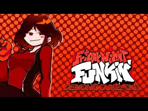 AGONIZING MOD! Playing Against An Succubus In Demonic Duke-Out FNF Mod ...