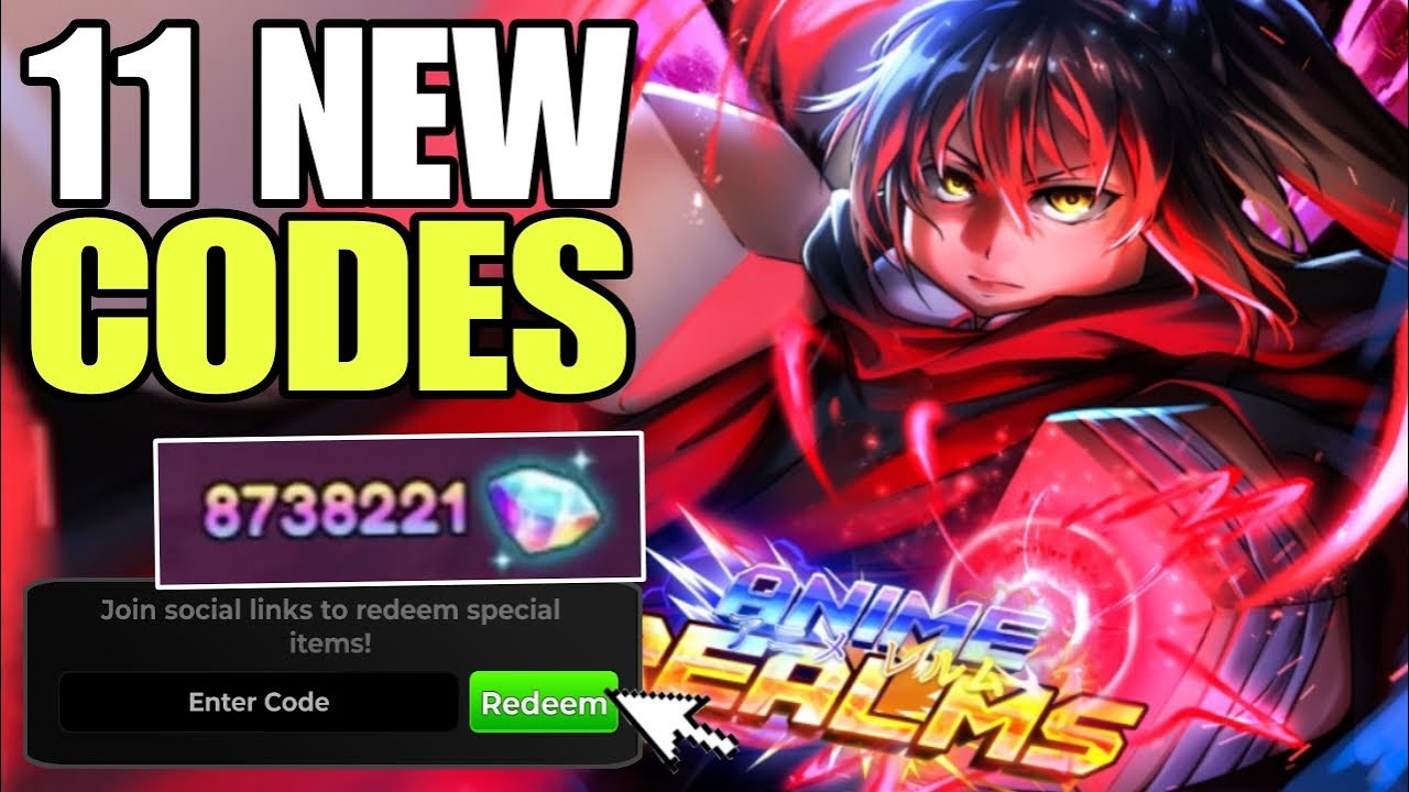 *NEW CODES* ROBLOX ANIME REALMS CODES 2024 | ANIME REALMS CODE | ANIME ...