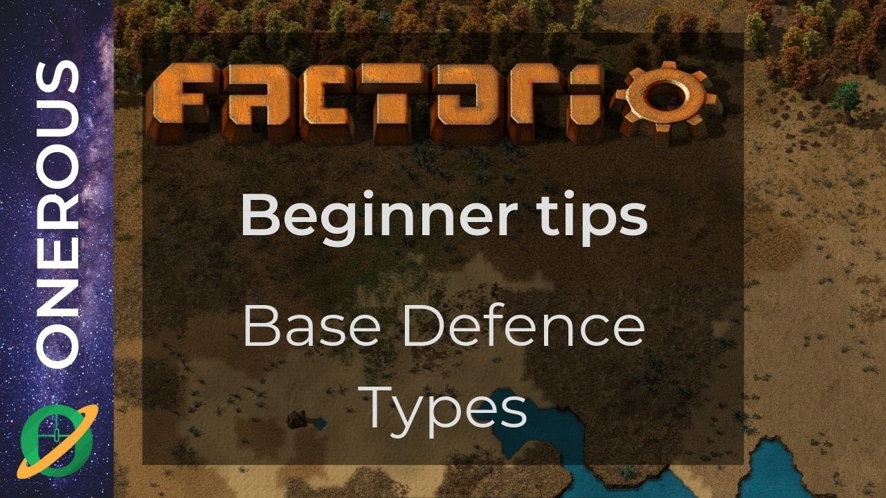 Factorio Beginner Tips: Base Defence Types (Vanilla) - YouTube