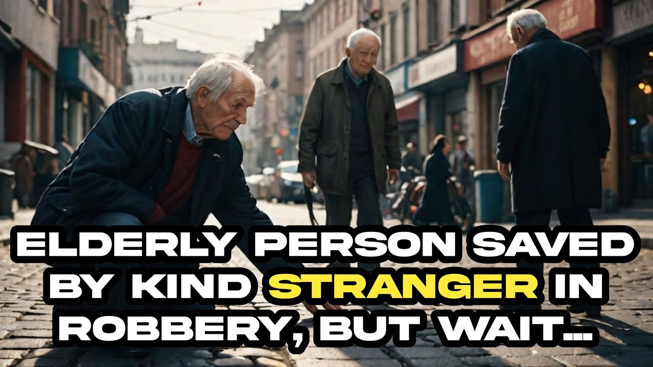 ELDERLY Person SAVED by Kind Stranger in ROBBERY, But Wait... - YouTube
