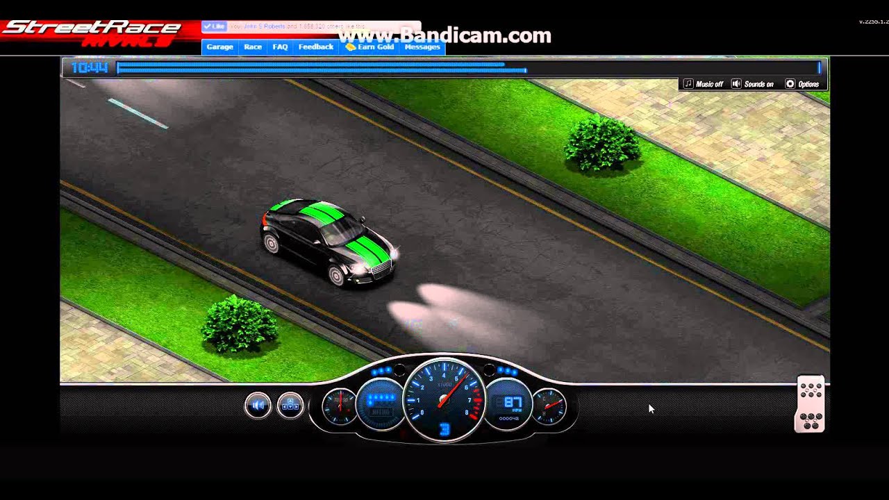 streetrace rivals panzer 14.264s 9%nos - YouTube