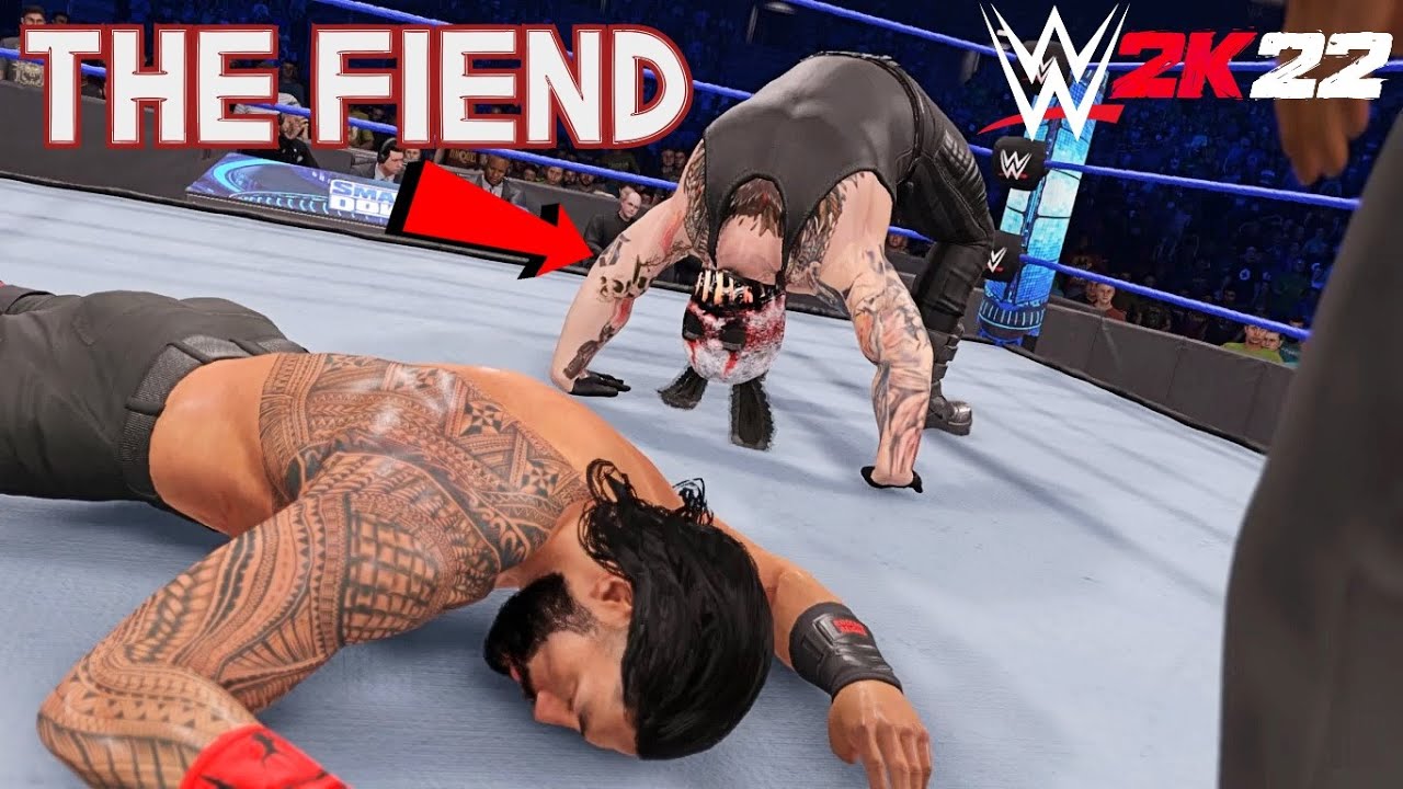 WWE The Fiend Return attire! White Rabbit - WWE 2K22 Concept - YouTube