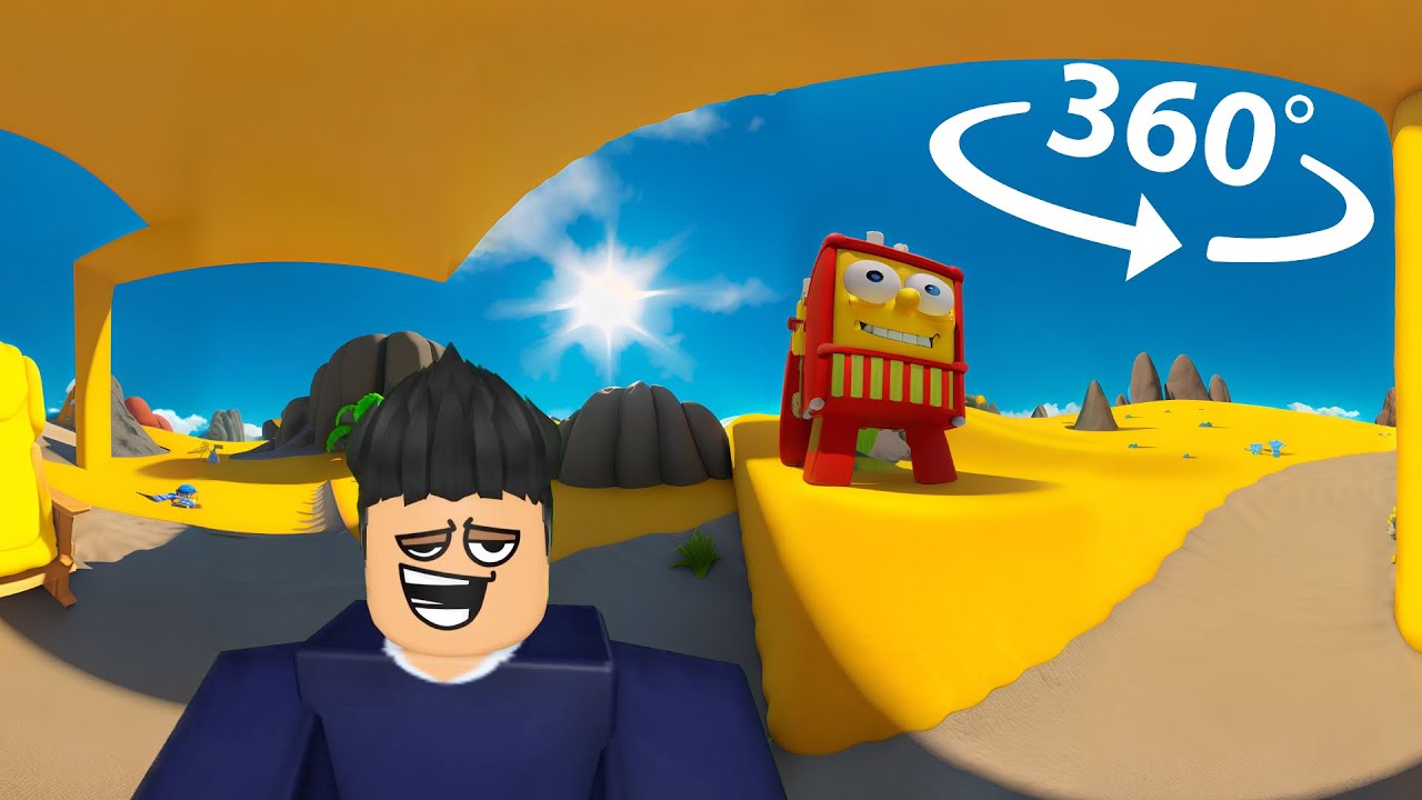 360° ROBLOX That One Guy with spongebob | VR/360 Video 4K - YouTube