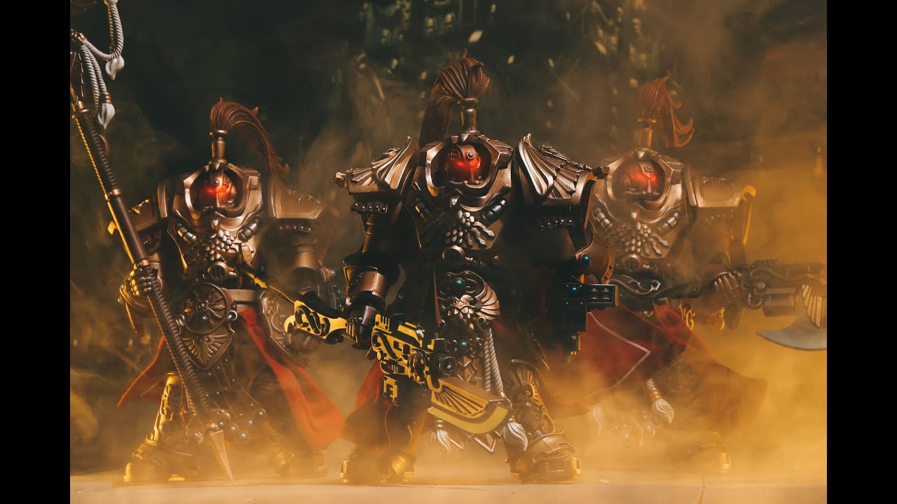 【Wearing tutorial】Adeptus Custodes! Custom cape set for Joytoy ...