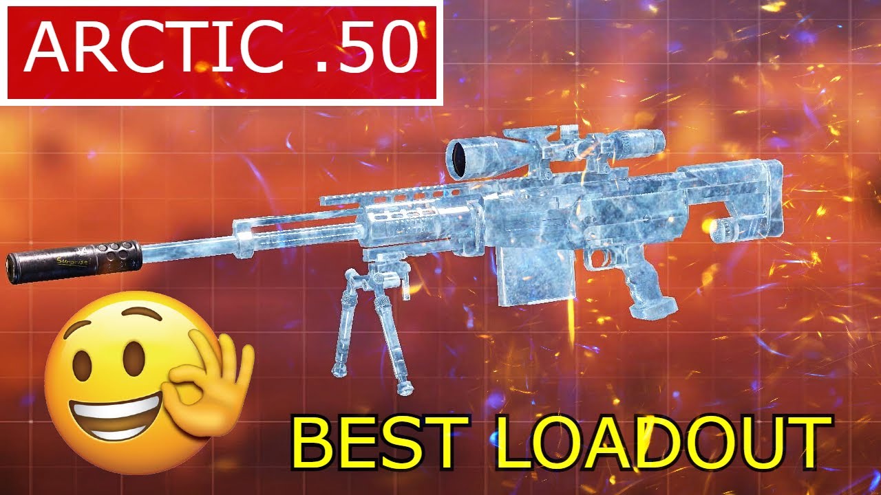 BEST ARCTIC 50 SNIPER GUNSMITH LOADOUT for COD MOBILE BATTLE ROYALE ...