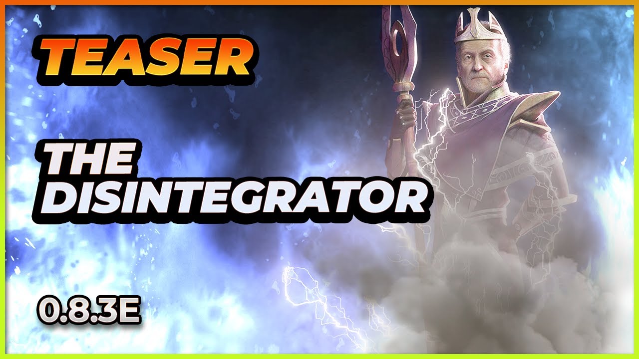 Last Epoch | The Disintegrator! | TEASER | 0.8.3E - YouTube
