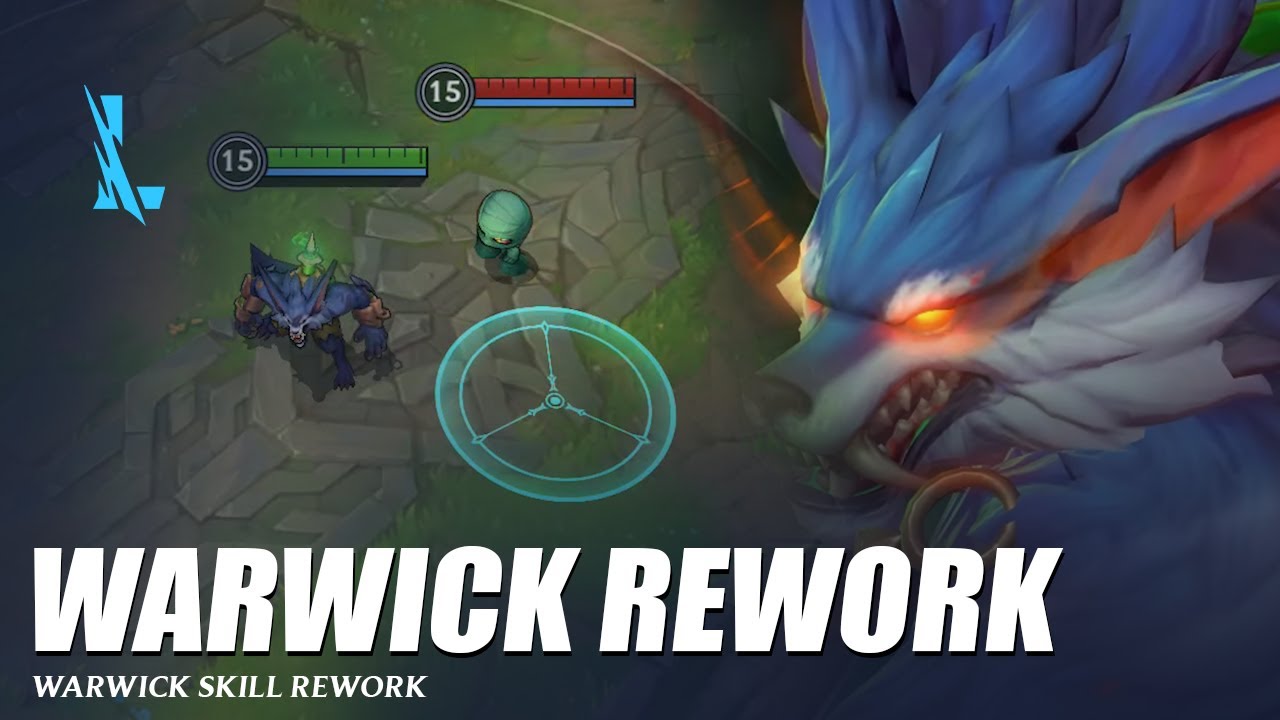 Warwick Skill Rework - Wild Rift - YouTube