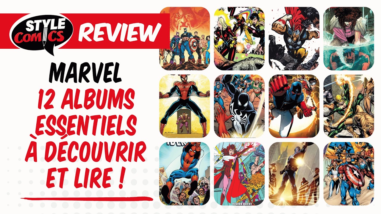 12 albums Marvel aux styles graphiques à découvrir ! - YouTube