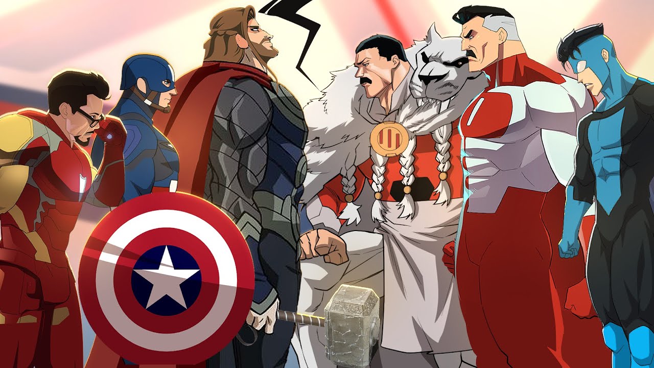 Avengers VS Invincible in EPIC Crossover Battle! - YouTube