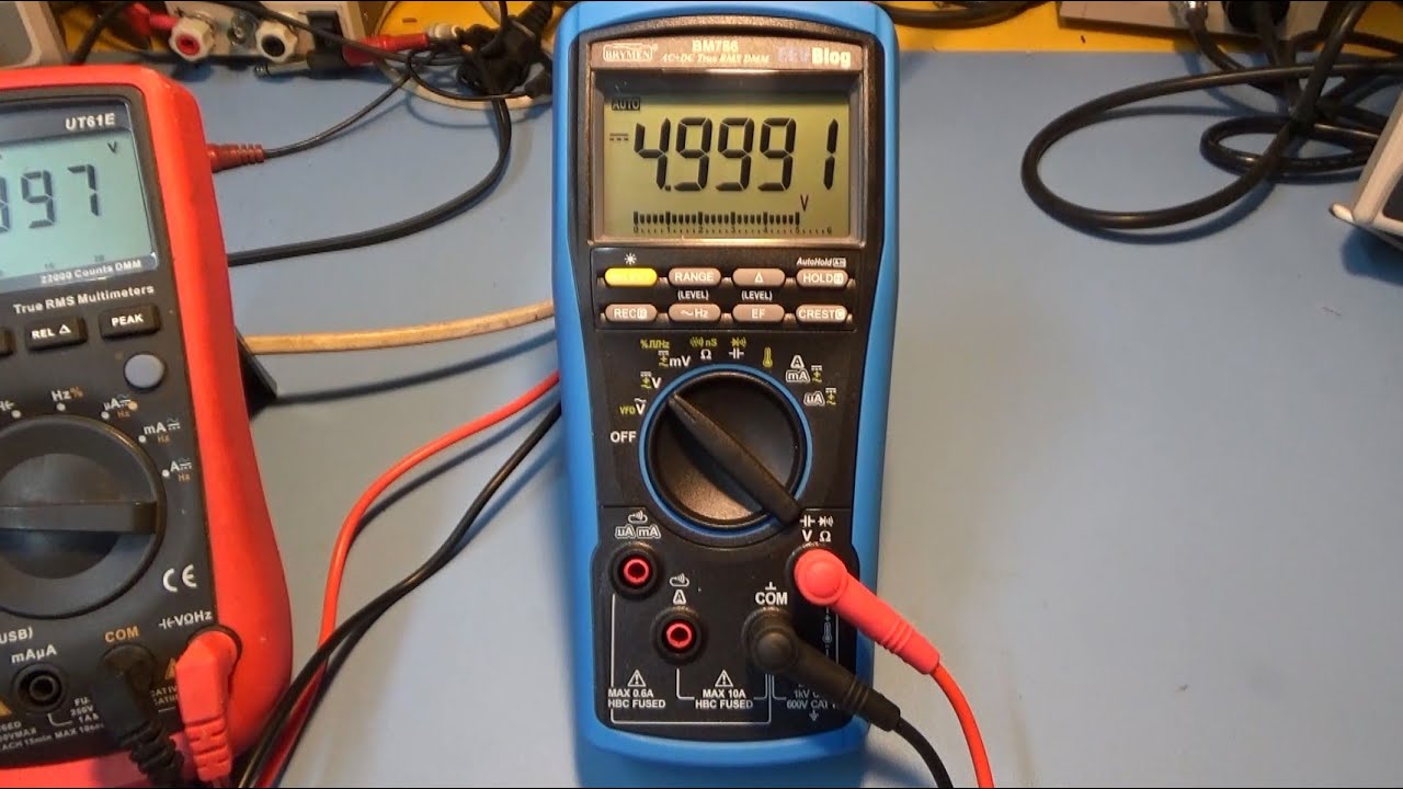 BM786 Multimeter quick tests - YouTube