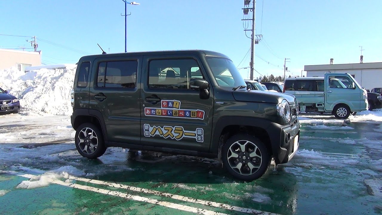 2020 New SUZUKI HUSTLER HYBRID 660cc 4WD - Exterior & Interior - YouTube