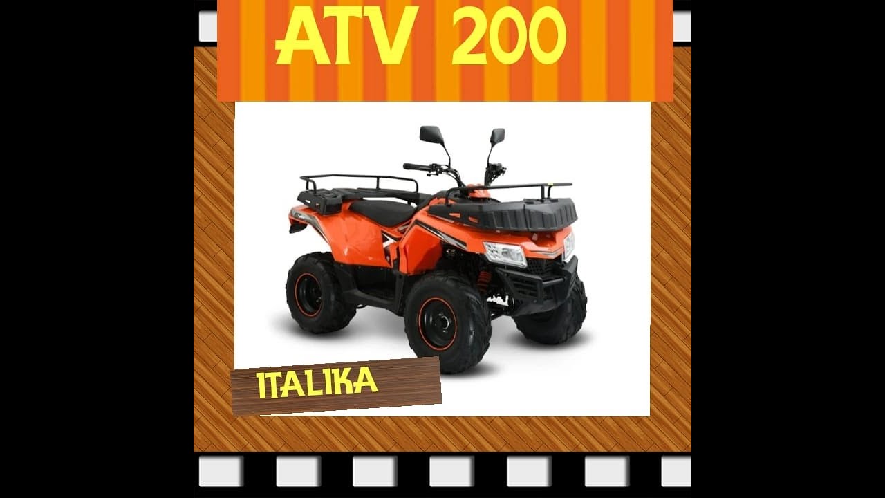 NUEVA ATV 200 ITALIKA 2022🏍️ (Video Review) Cuatrimoto de facil manejo🏍 ...