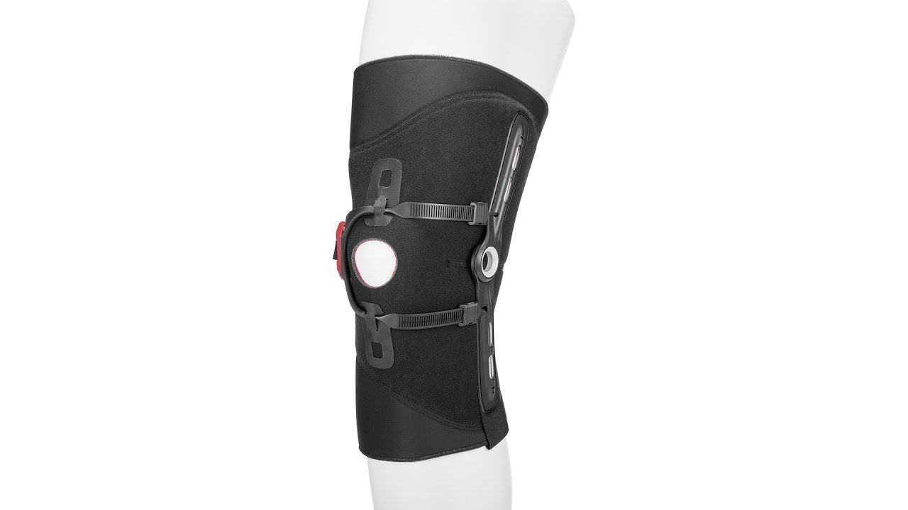 Patella Pro - Donning and doffing of the knee orthosis - YouTube