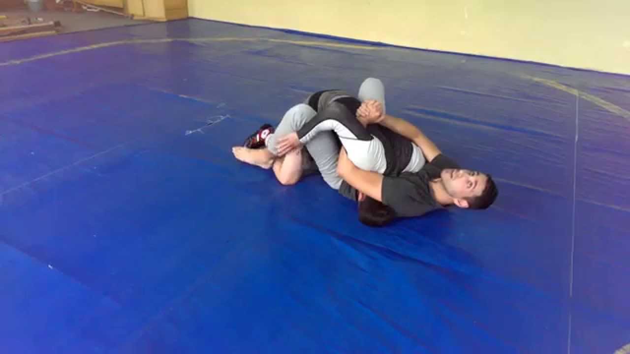 Training with Russian Combat Sambo Fighters - Guillotine Sweep - YouTube