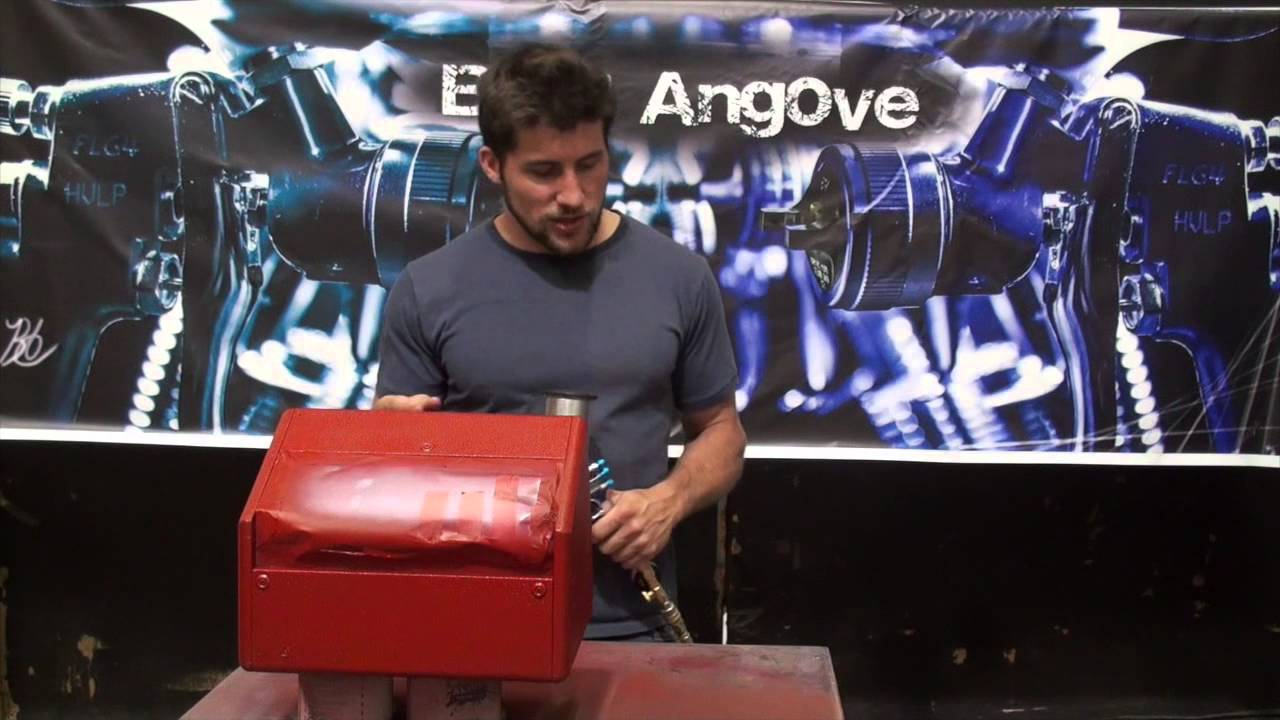 How to paint your amplifier (part 2 of 2) - YouTube