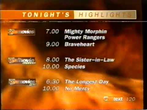 Sky Movies ident 1997 - YouTube