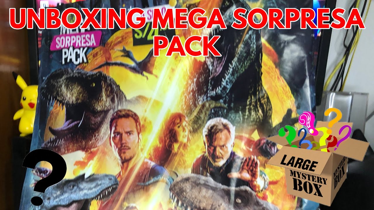 UNBOXING MEGA PACK SORPRESA - YouTube