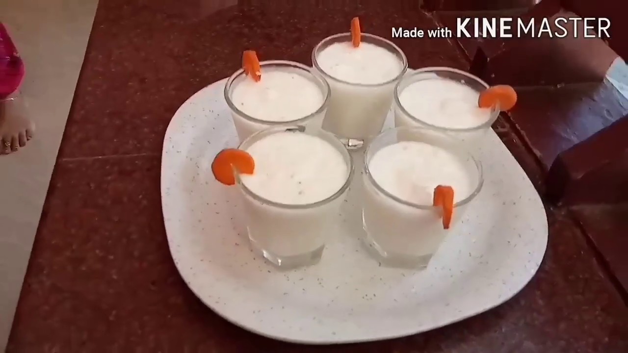 Tender Coconut milk Shake - YouTube