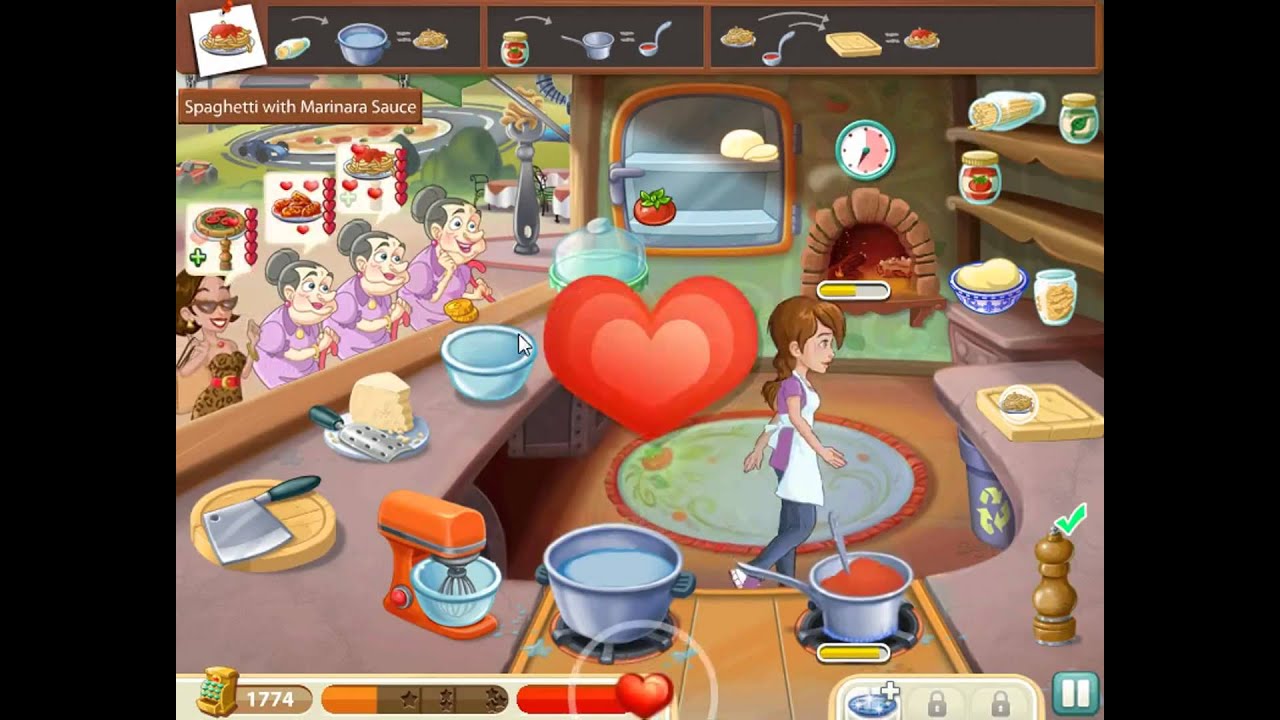 Kitchen Scramble Level 58 - YouTube