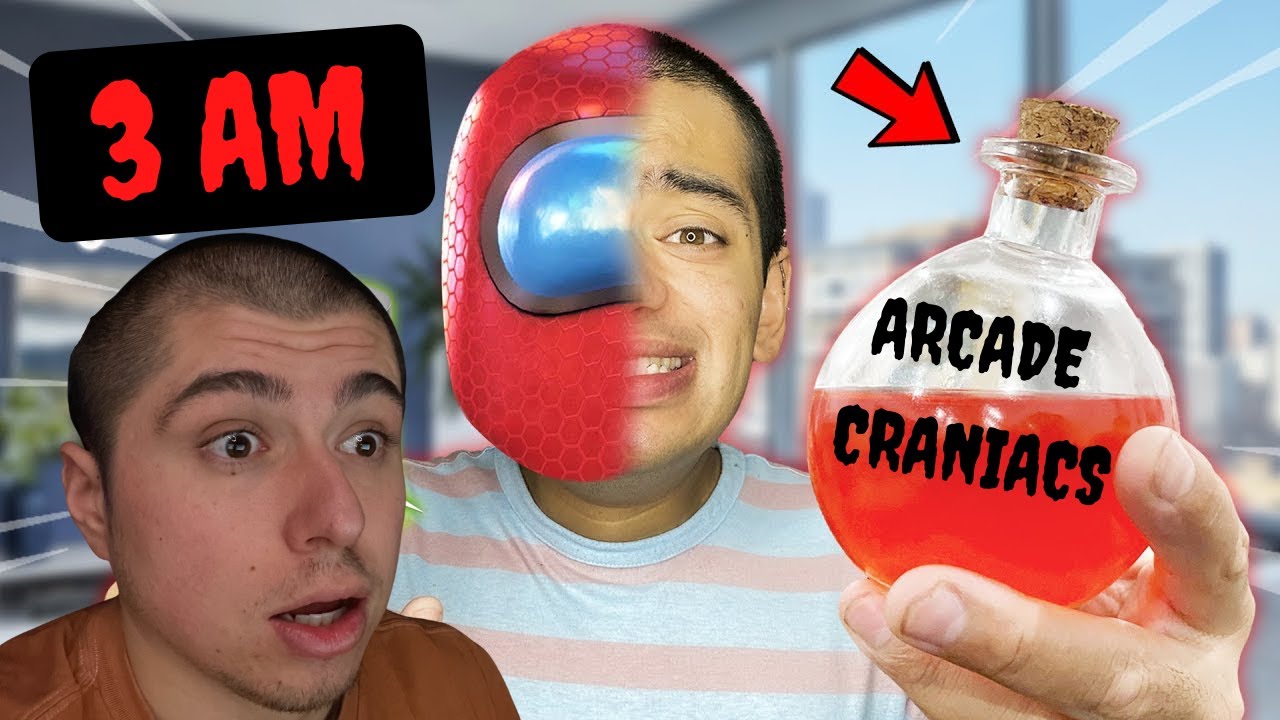 Danny Reacts To Arcade Craniacs AMONG US Potion 3AM Video - YouTube