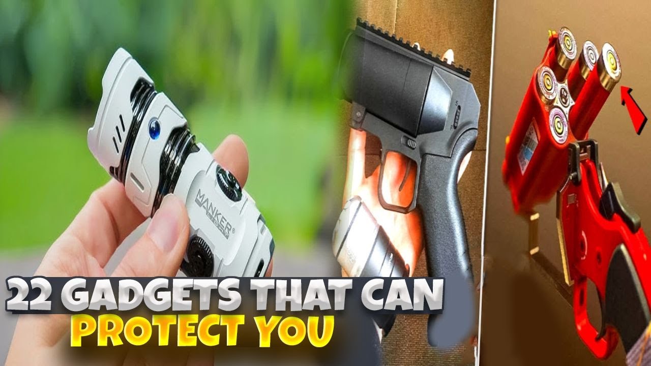 22 Gadgets That Can Protect You - YouTube