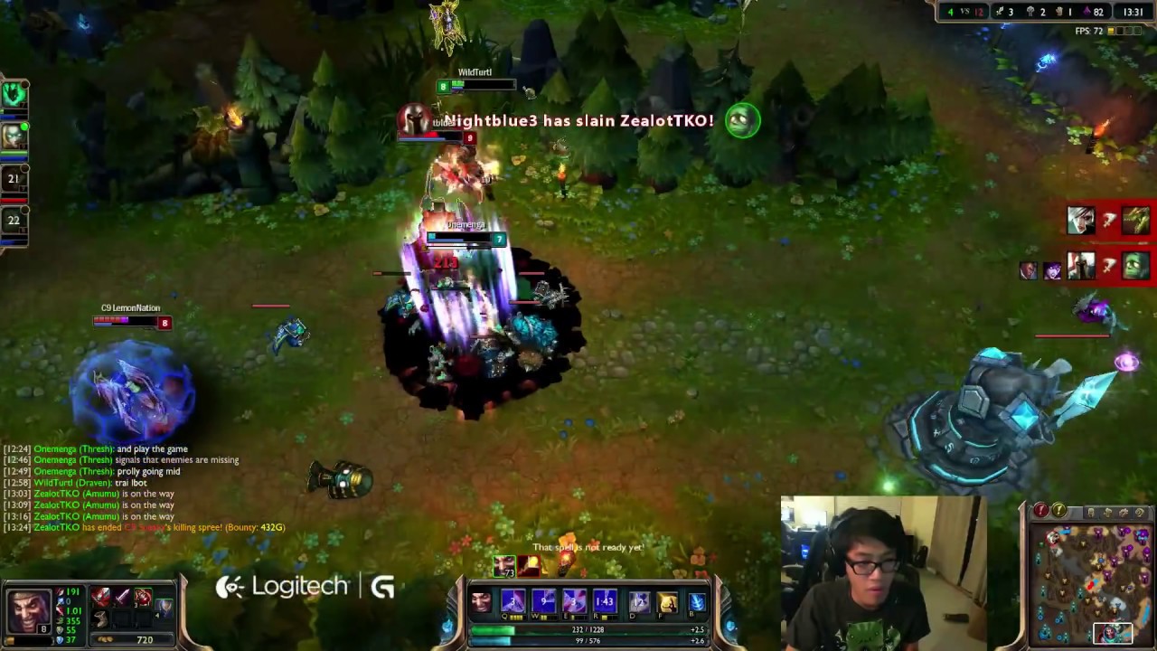 Wildturtle Draven vs Lucian [Challenger Ranked Solo Queue] - YouTube