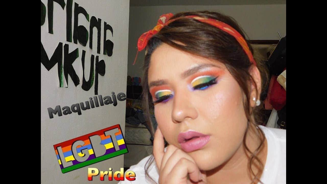 LGBT PRIDE Maquillaje #maquillaje inspirado orgullo LGBT - YouTube
