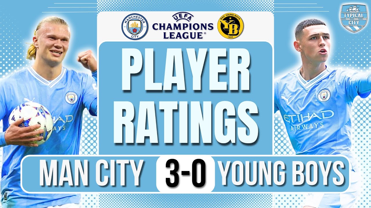 SURPRISE MAN OF THE MATCH! Man City 3-0 Young Boys Player Ratings - YouTube
