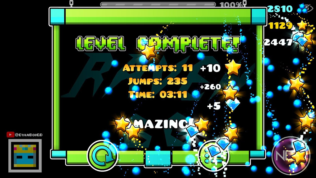 👌SPECIAL🎆 GD- Raven - Weekly easy demon - YouTube