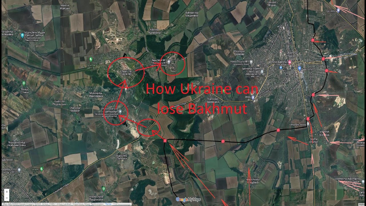 How the city of Bakhmut will fall! - YouTube